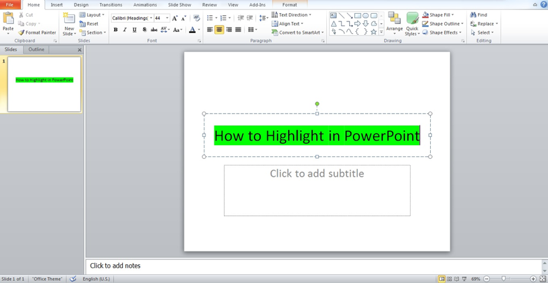 How To Highlight In A Powerpoint Presentation Superside