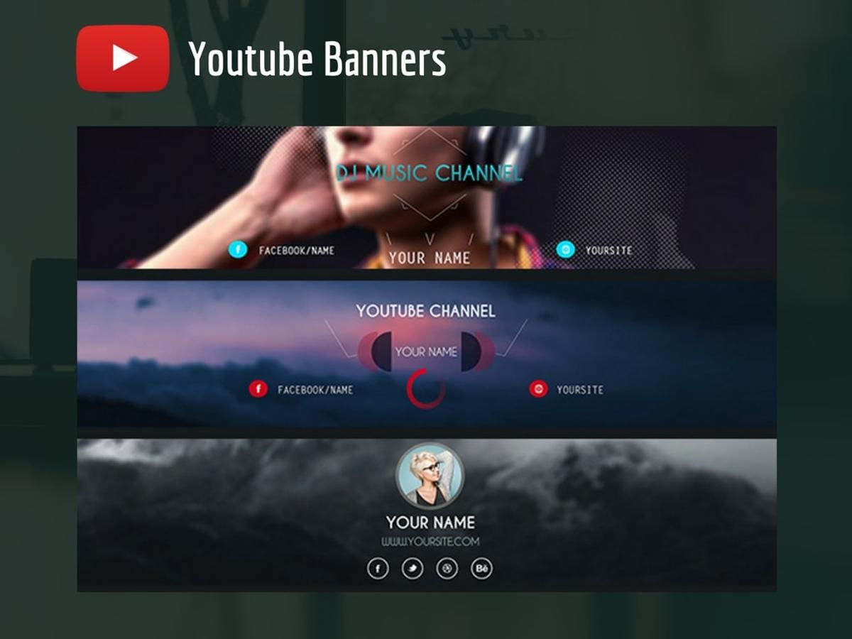 25 Cool YouTube Banner Ideas and Examples To Inspire