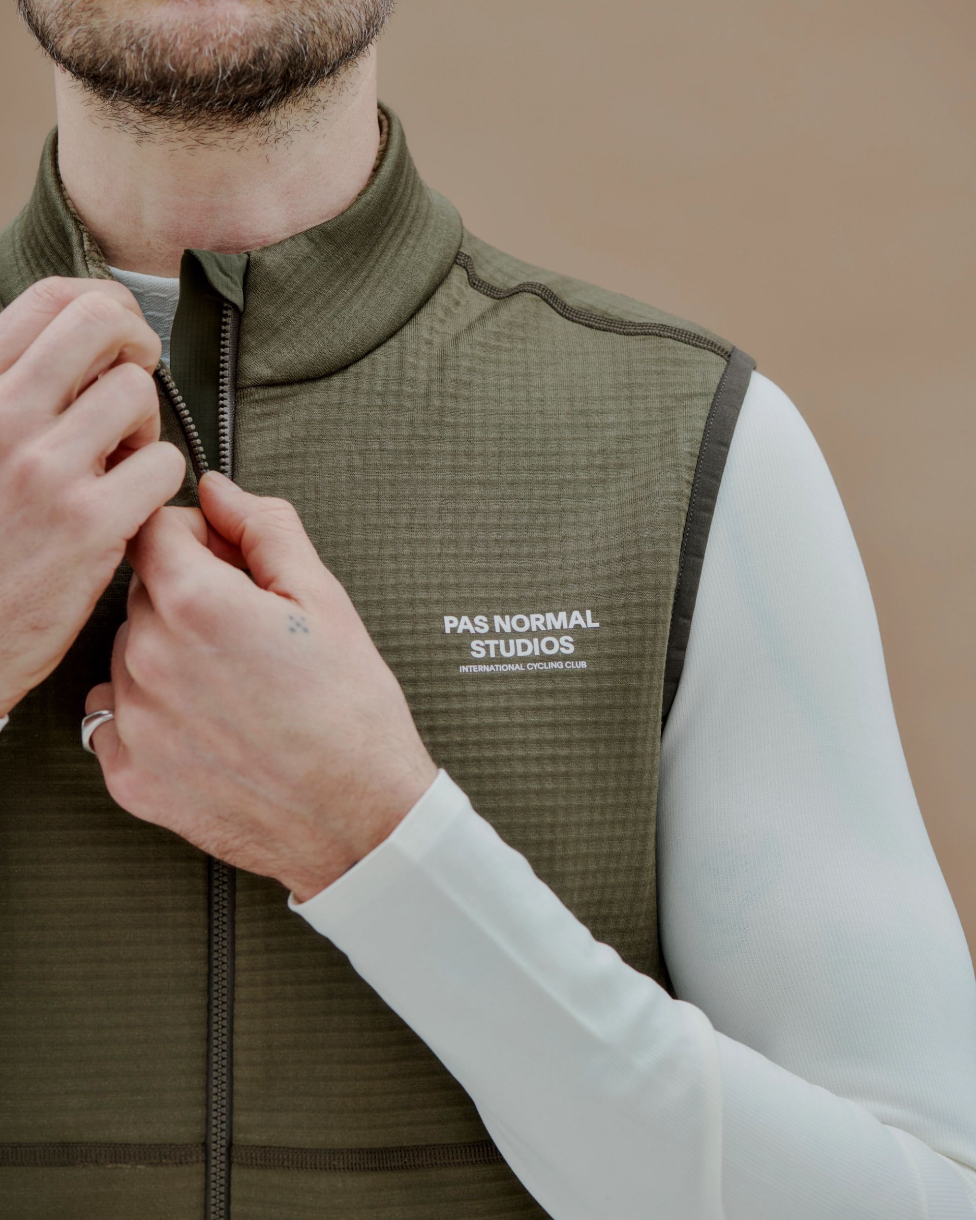 Men's Escapism Performance Fleece Vest | Pas Normal Studios