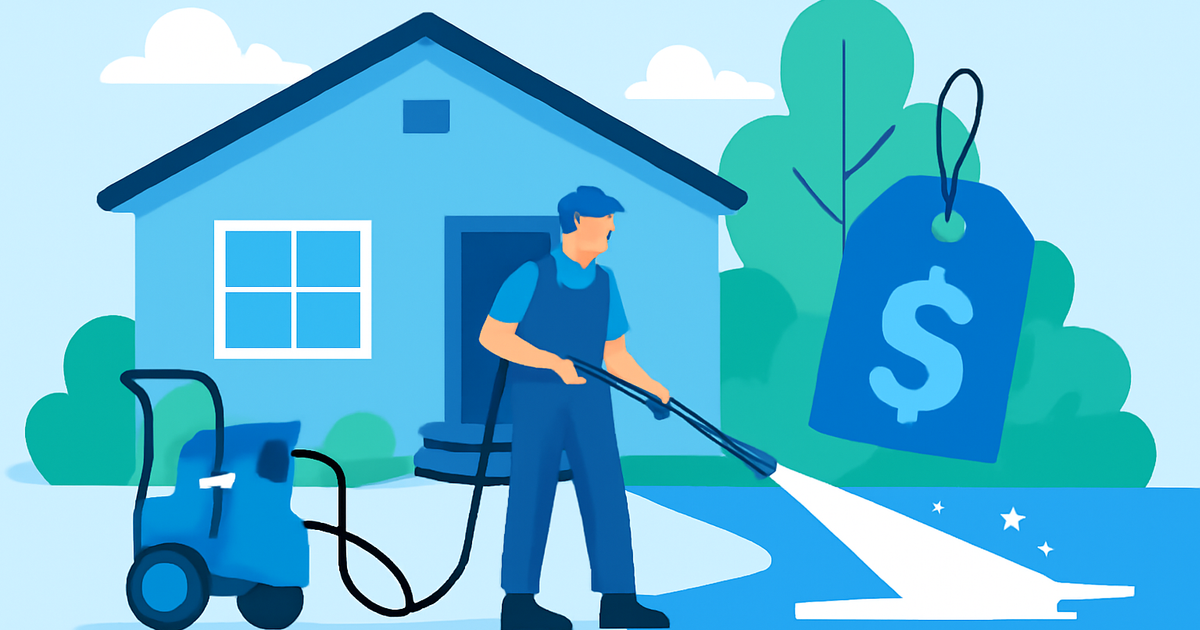 Pressure Washing Prices 2026: What to Charge | Houseler Blog