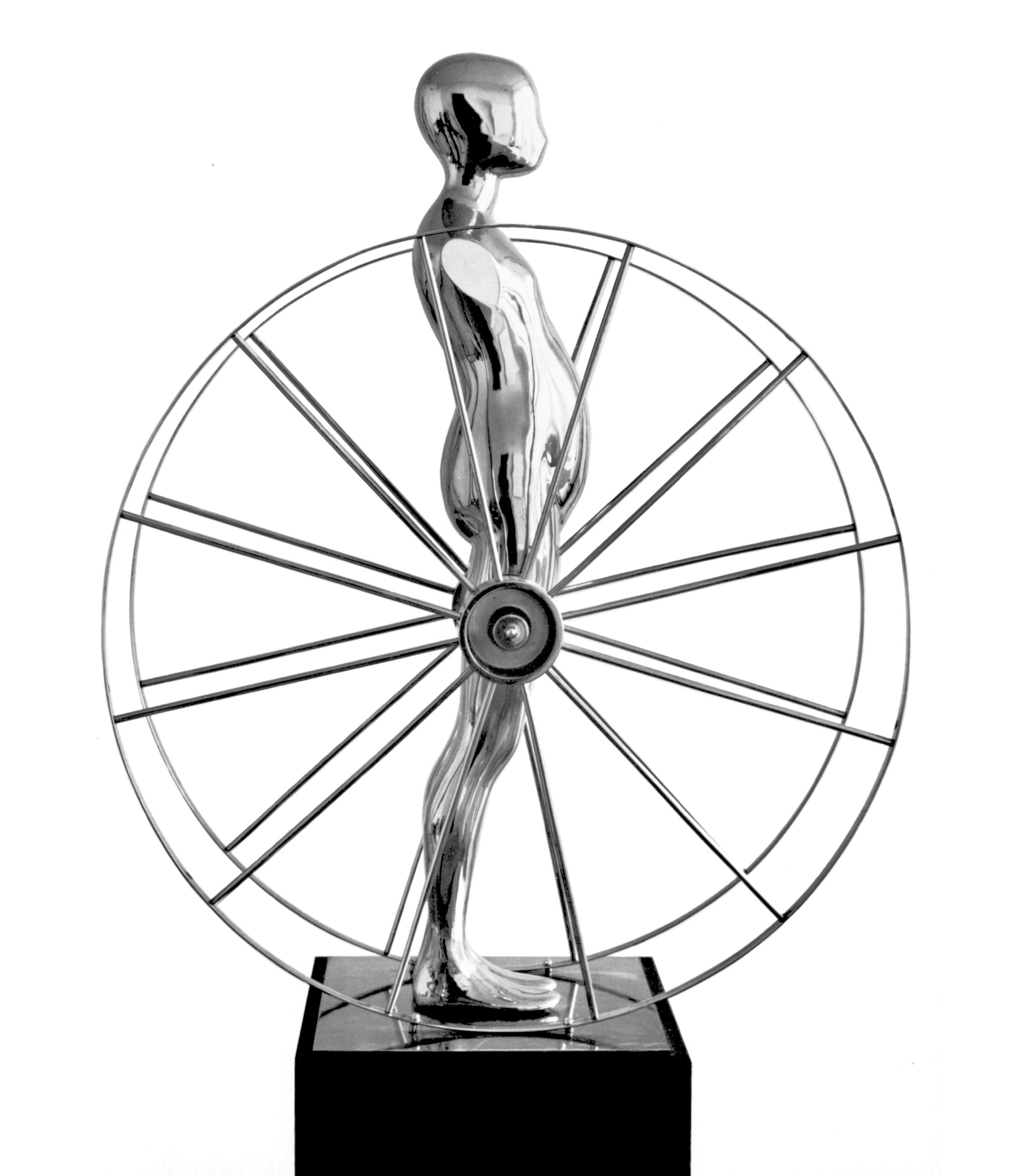 Falling Man Series: Wheelman by Ernest Trova