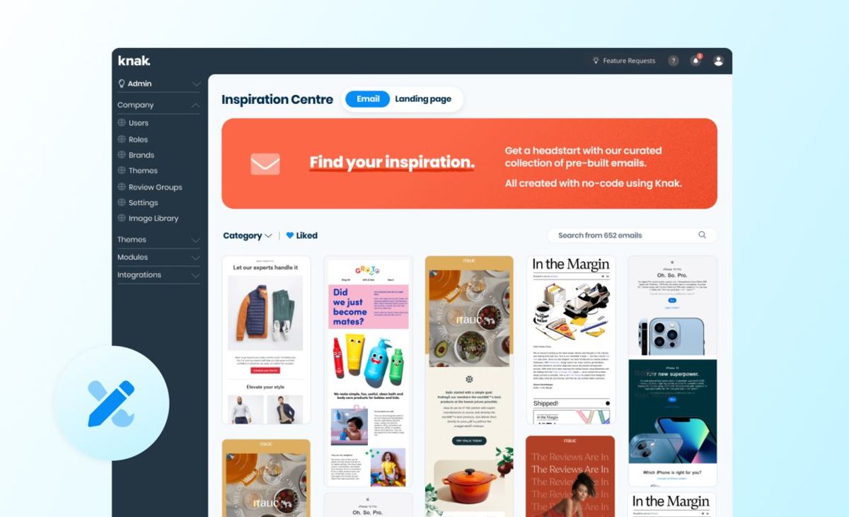 Ignite your creative spark with Knak’s Inspiration Centre | Knak