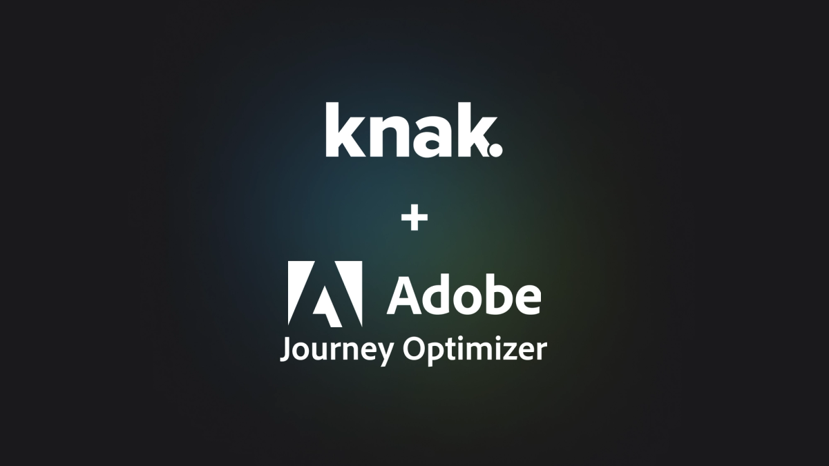 Knak Announces Integration with Adobe Journey Optimizer (AJO) | Knak