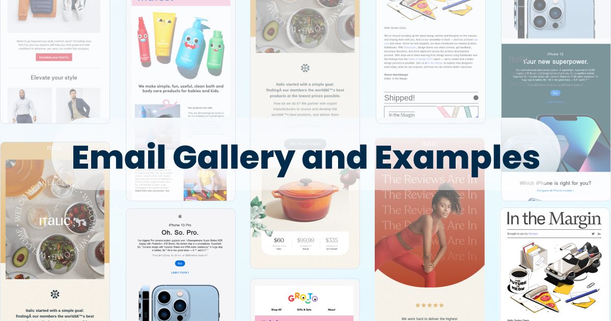 50+ Email Examples | Email Gallery for Enterprises