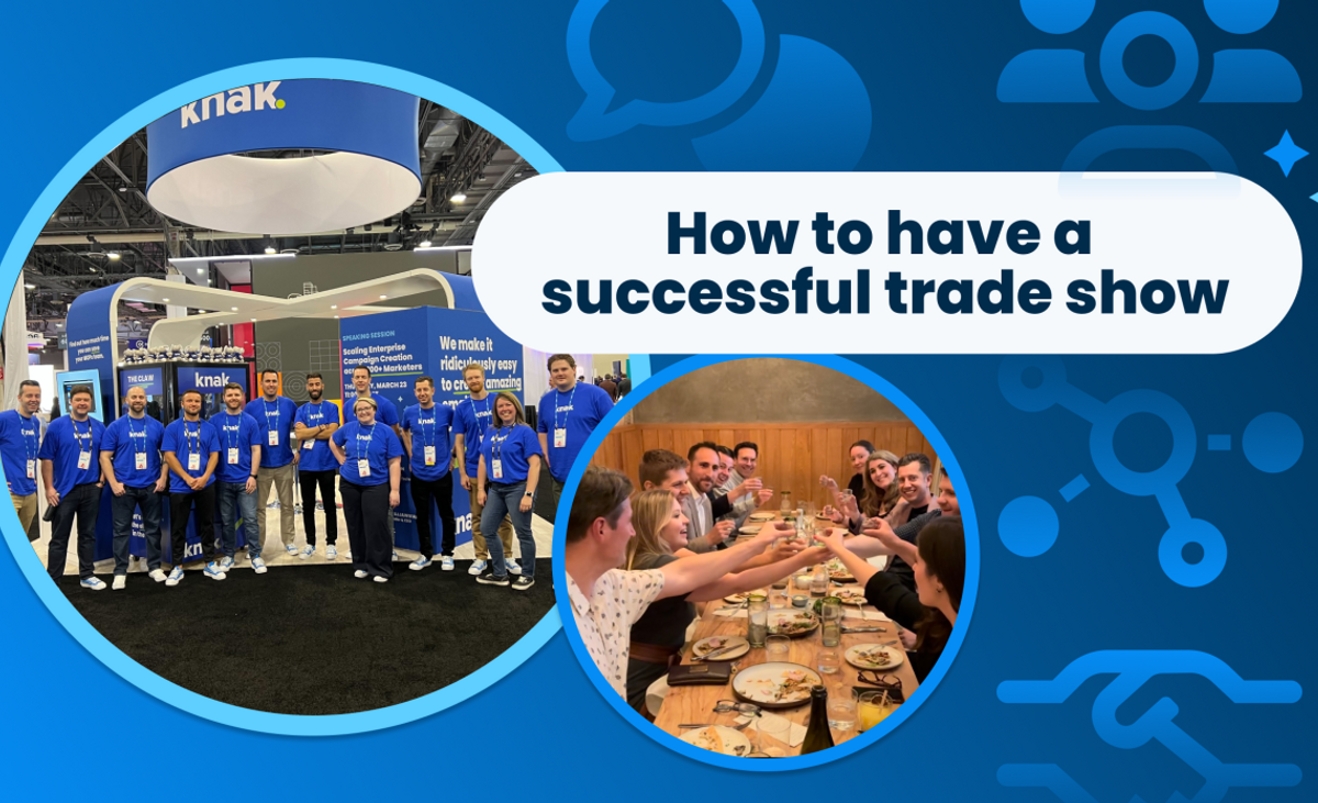 How to have a successful trade show | Knak