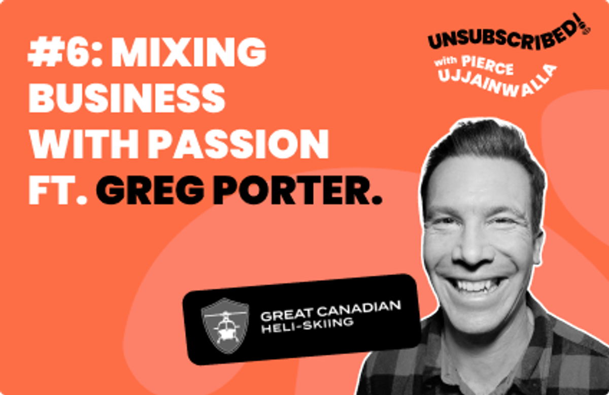 #06 Mixing Business with Passion ft. Greg Porter, Great Canadian Heli-Skiing | Knak