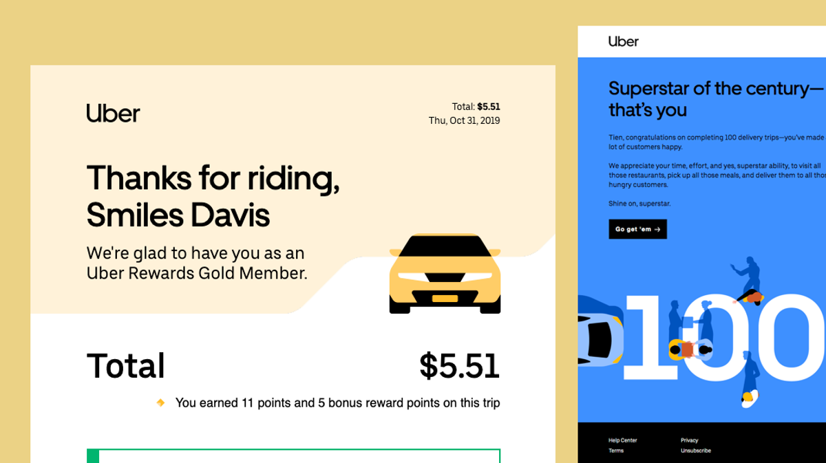 Uber: An Example of the Future of Email Marketing | Knak