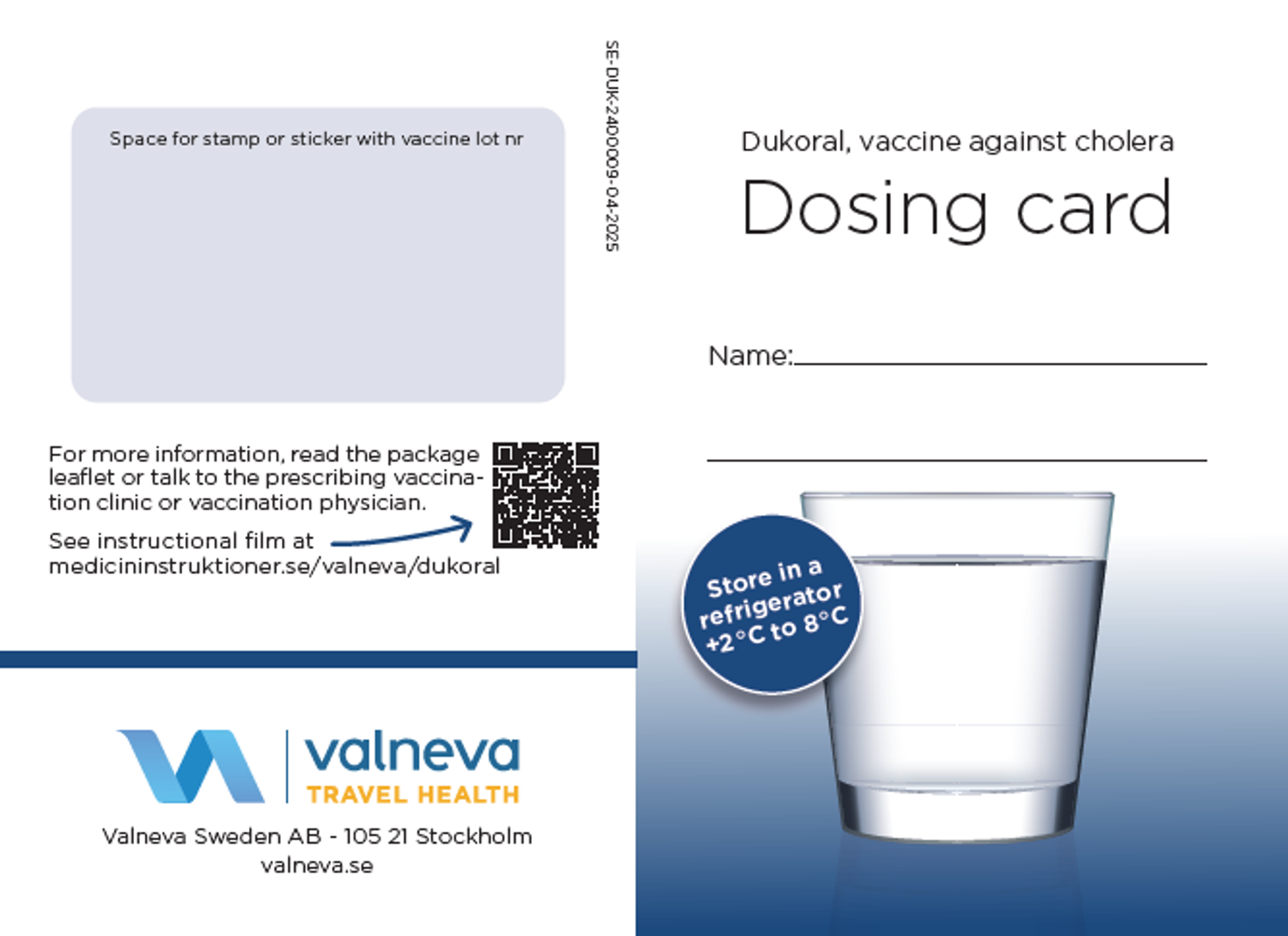 Valneva | DUKORAL