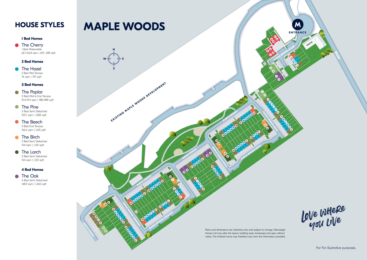 Glenveagh Homes | Maple Woods | New homes in Midleton, Cork