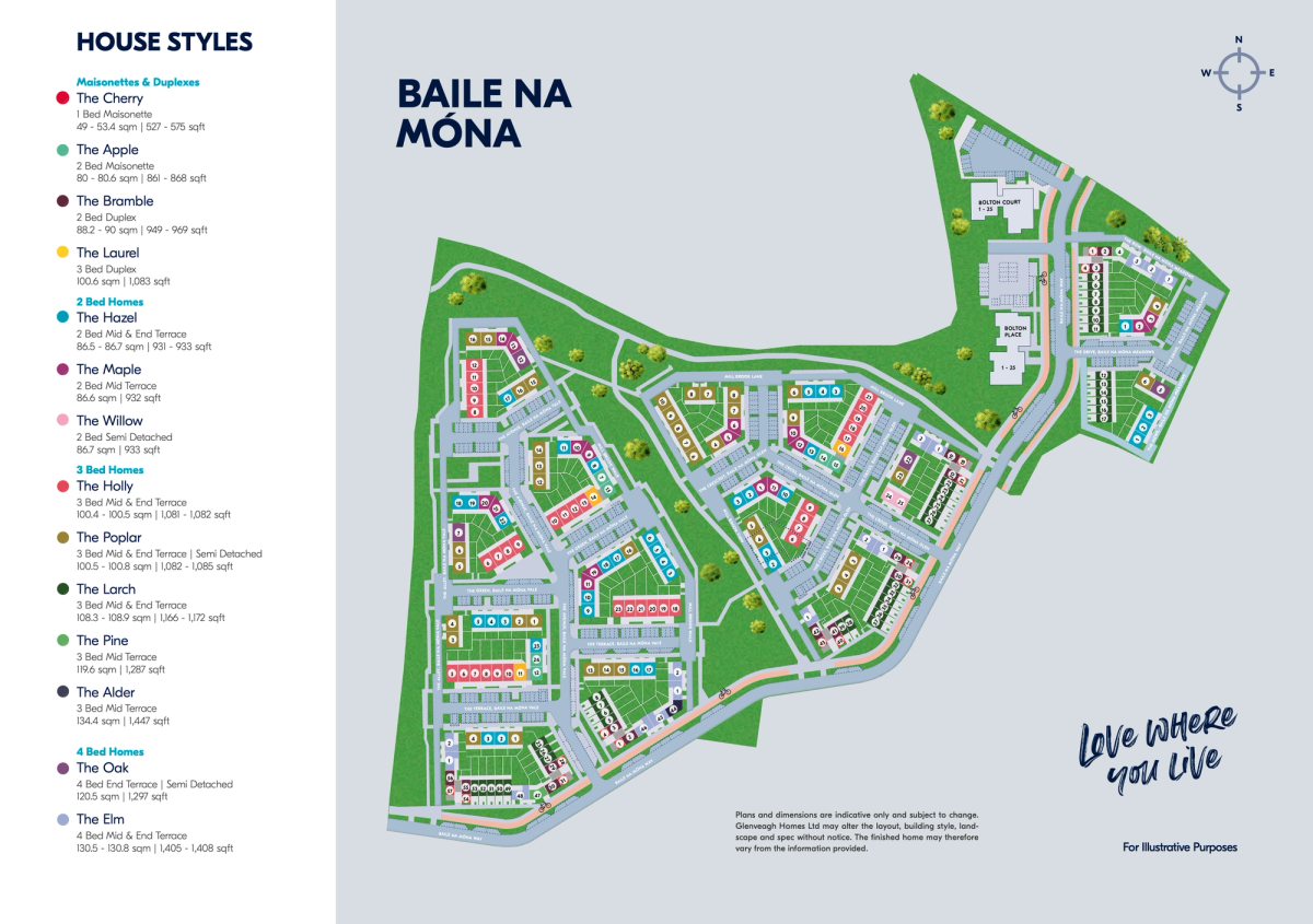 Glenveagh Homes | Baile na Móna | Affordable new homes in Swords ...