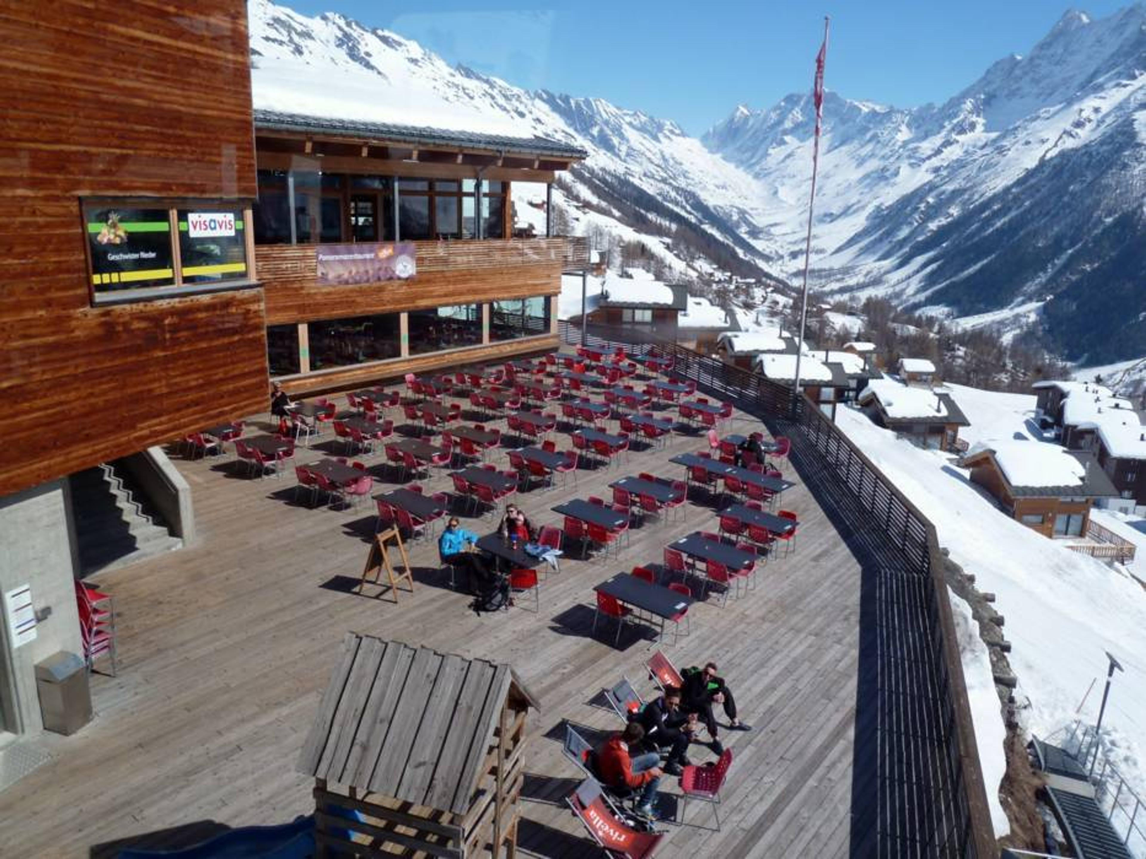 Cable car ticket including coffee and cake