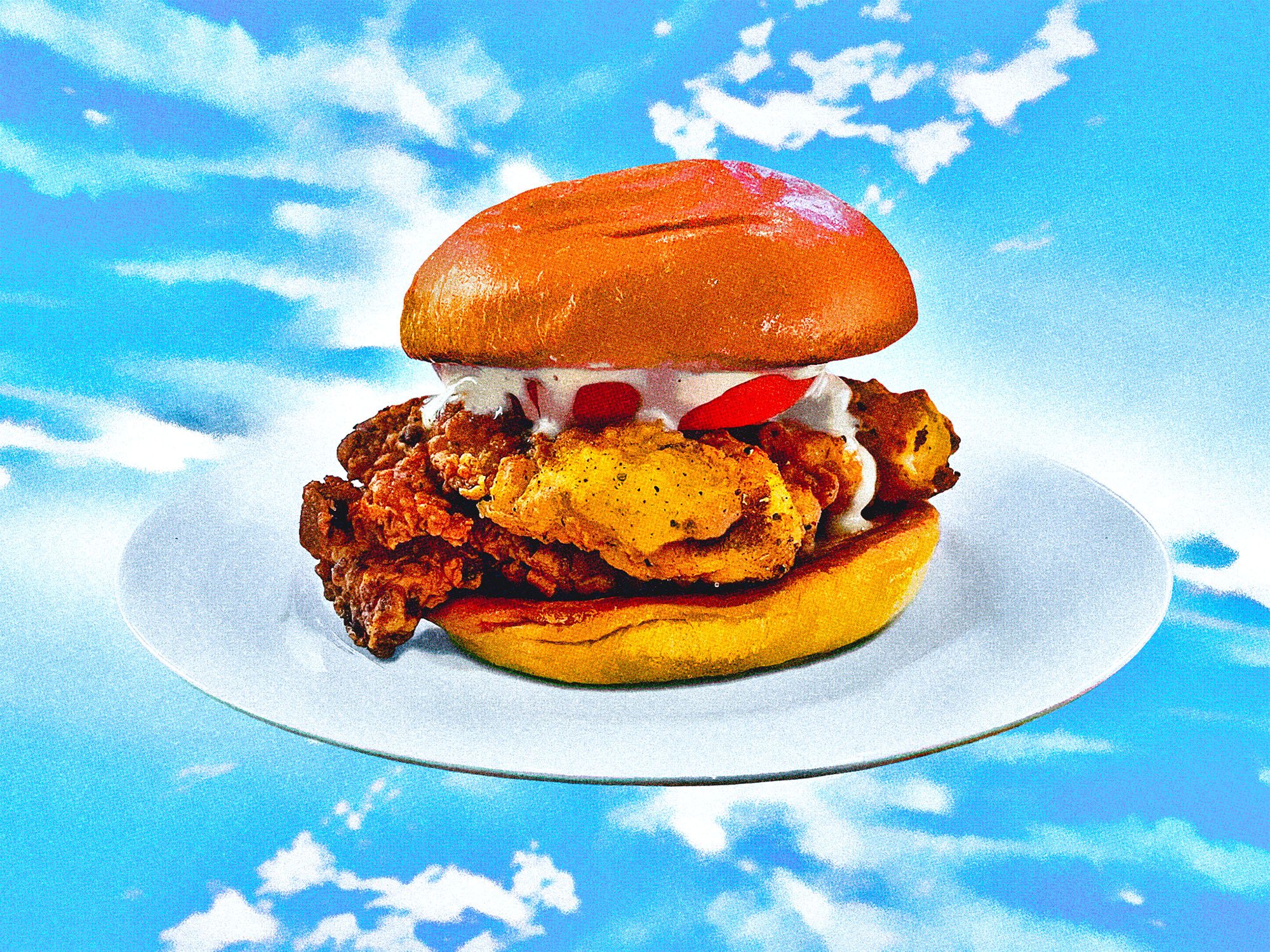 FRIED CHICKEN CLAMBAKE SANDWICH - Clam-O-Naise® by Cards Against Humanity