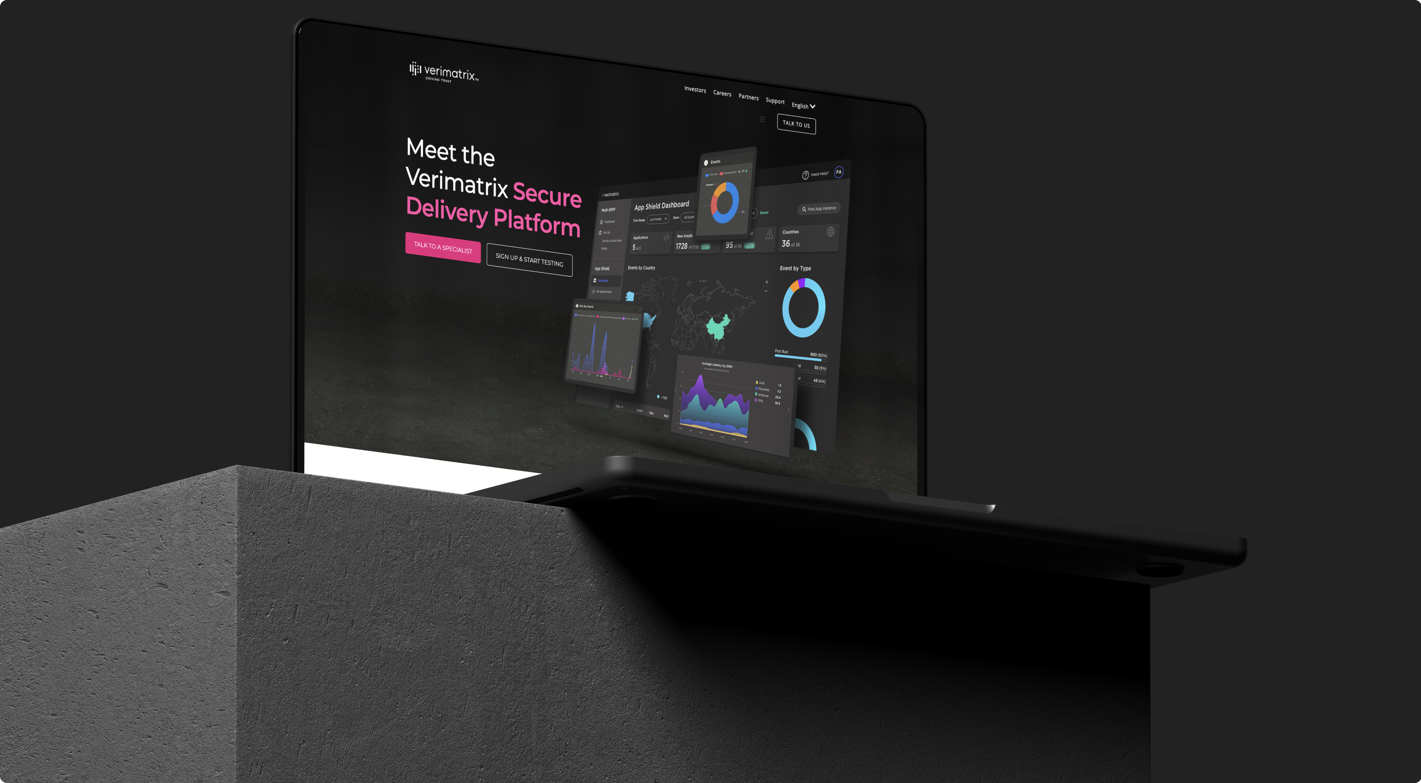 Verimatrix Brand, Website and Product Design | Traction