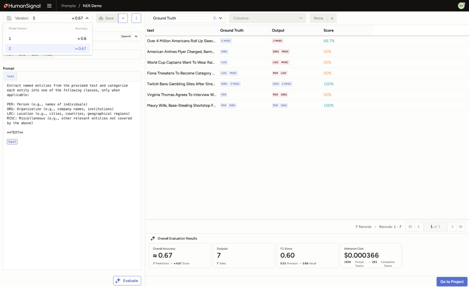 Accelerate Your Named Entity Recognition Tasks with LLM-Powered Pre-Annotations | HumanSignal