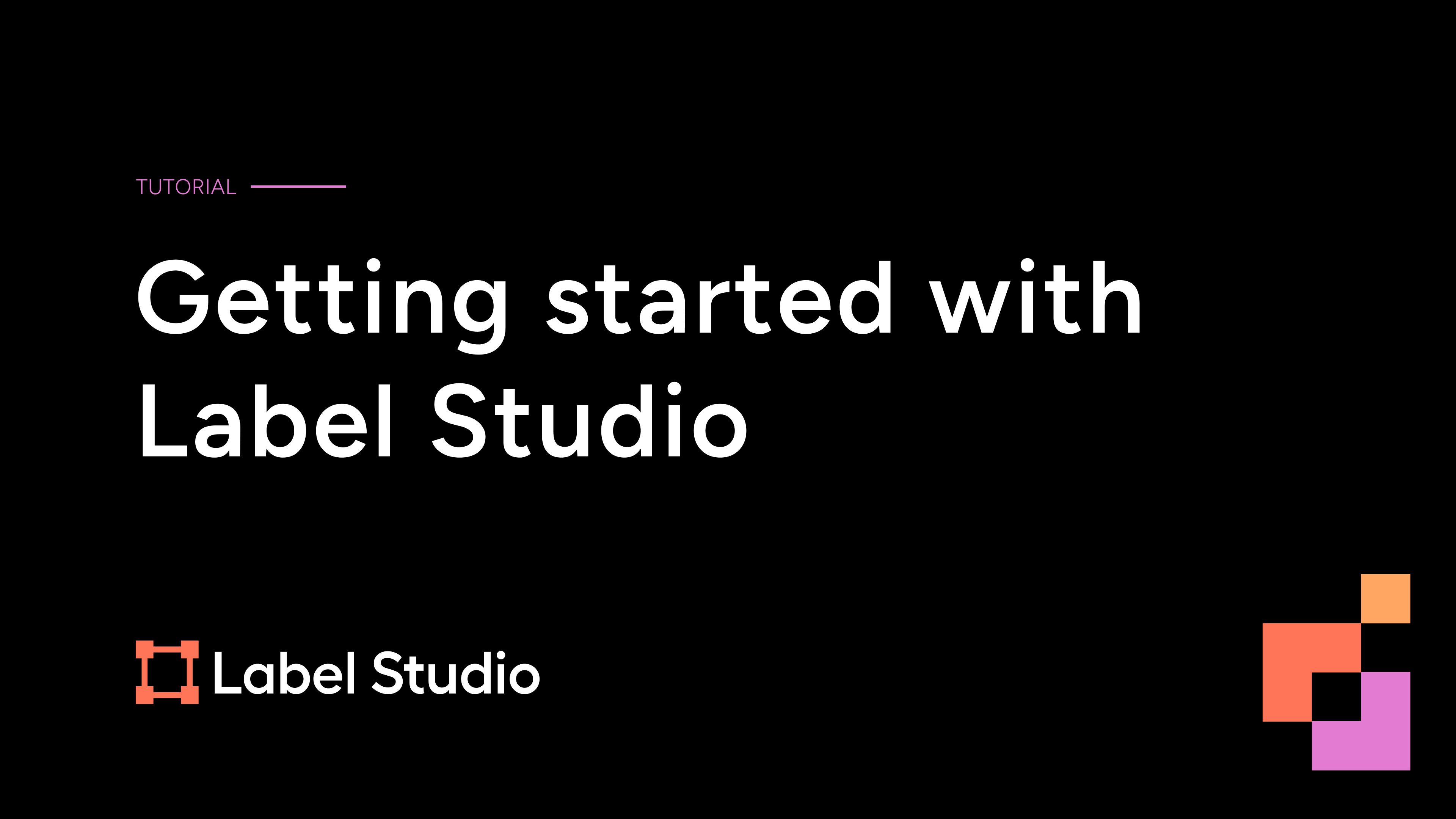 Getting started with Label Studio | Label Studio