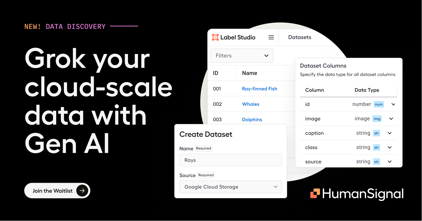 NEW: Data Discovery In Label Studio | HumanSignal