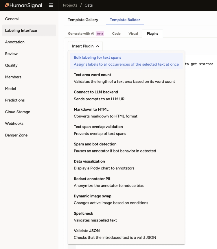 Build Powerful Labeling Interfaces with Plugins | HumanSignal