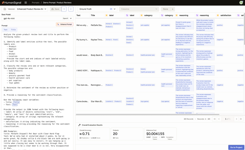 NLP Autolabeling with Label Studio Prompts | HumanSignal