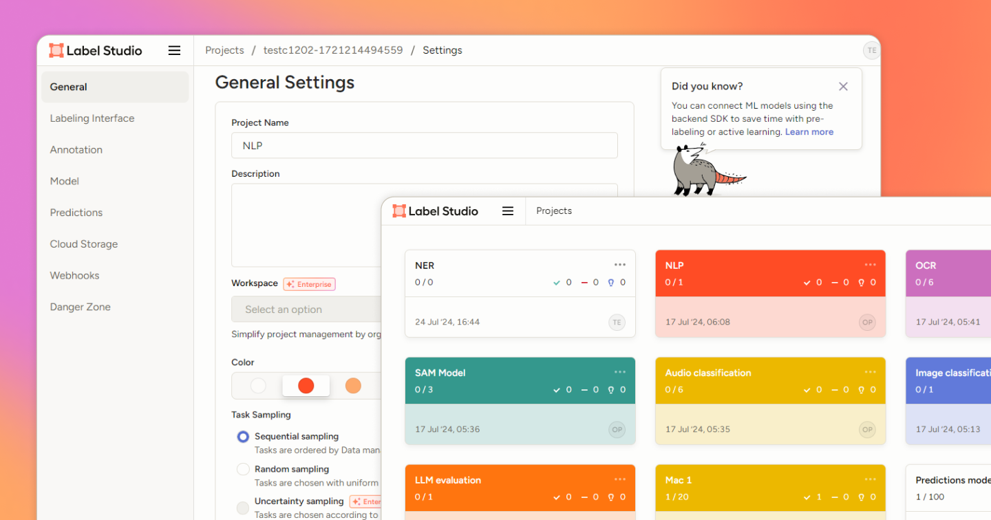 Label Studio 1.13: Refreshed Interface and New GenAI Evaluation ...