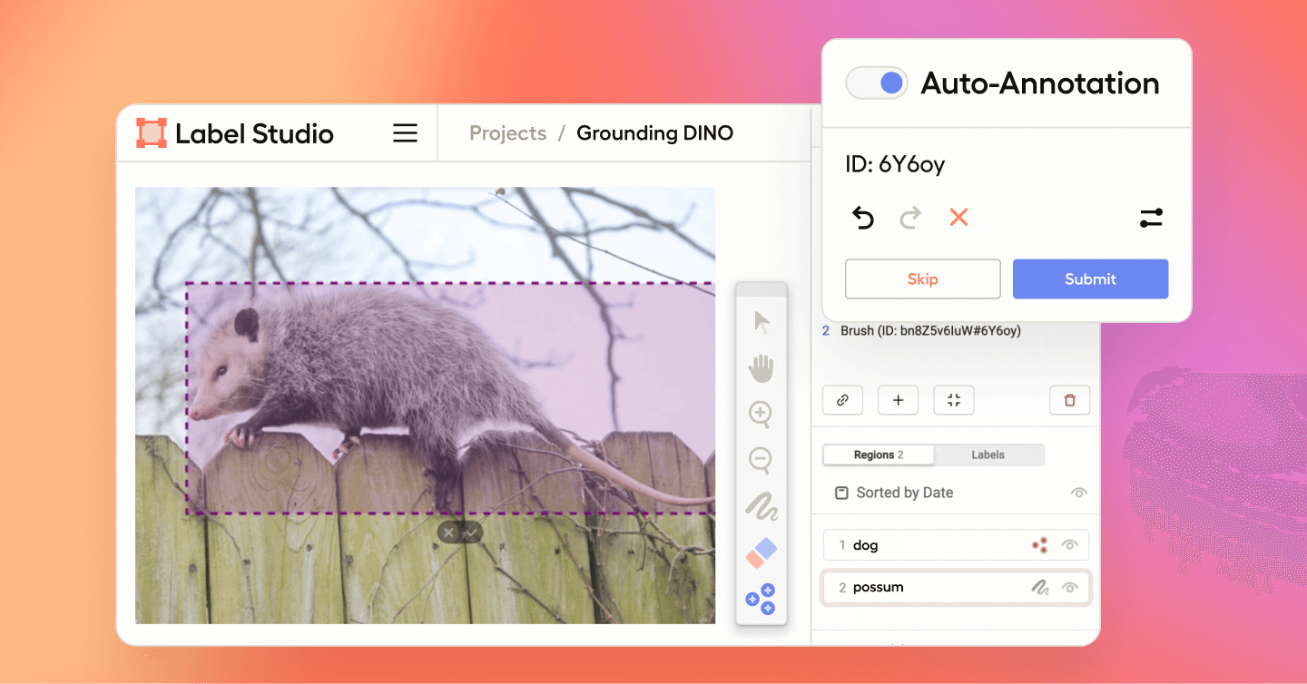 Using Text Prompts for Image Annotation with Grounding DINO and Label Studio | Label Studio