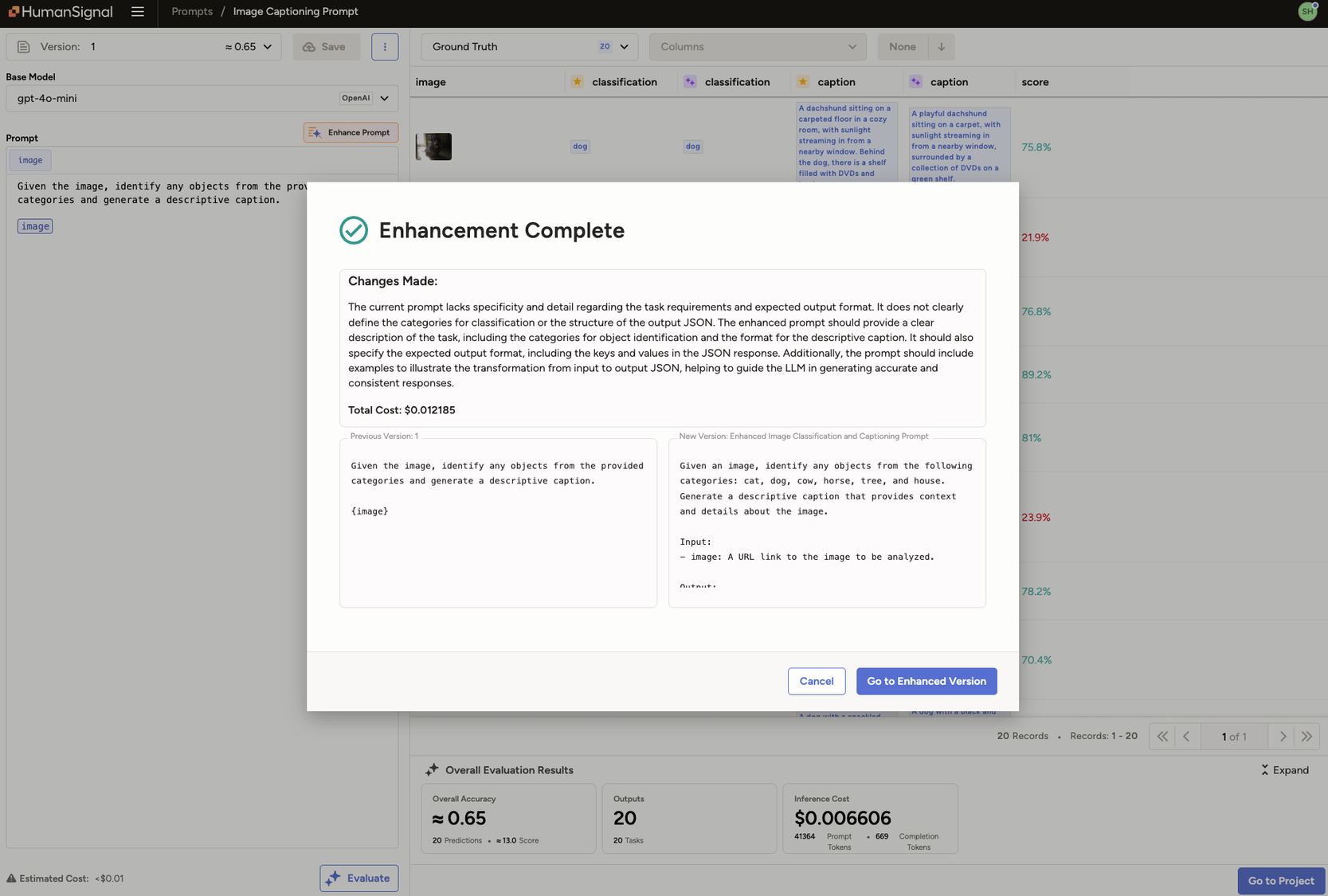 Pre-Label Image Captions with Label Studio Prompts | HumanSignal