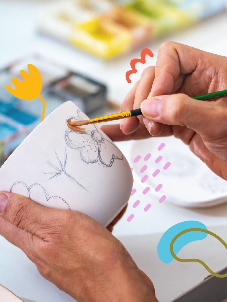 Monthly Workshop | Pottery Painting | Imperial College Union