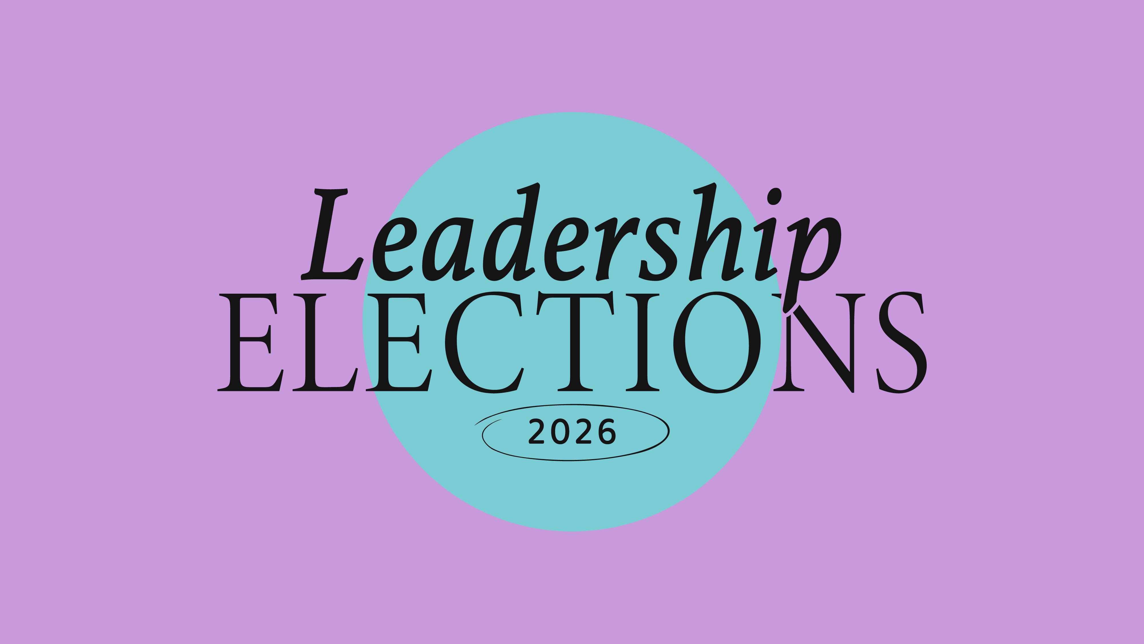 Leadership Elections 2026 | Imperial College Union