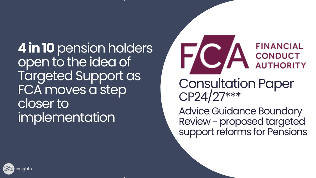 4 in 10 pension holders open to the idea of Targeted Support as FCA ...