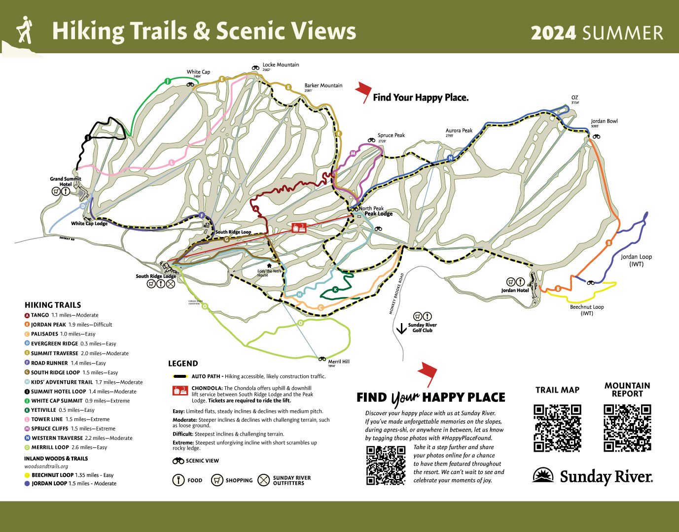 Resort Maps | Sunday River | Sunday River