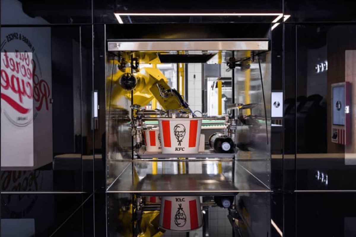 KFC - The restaurant of the future: KFC builds the first restaurant in ...