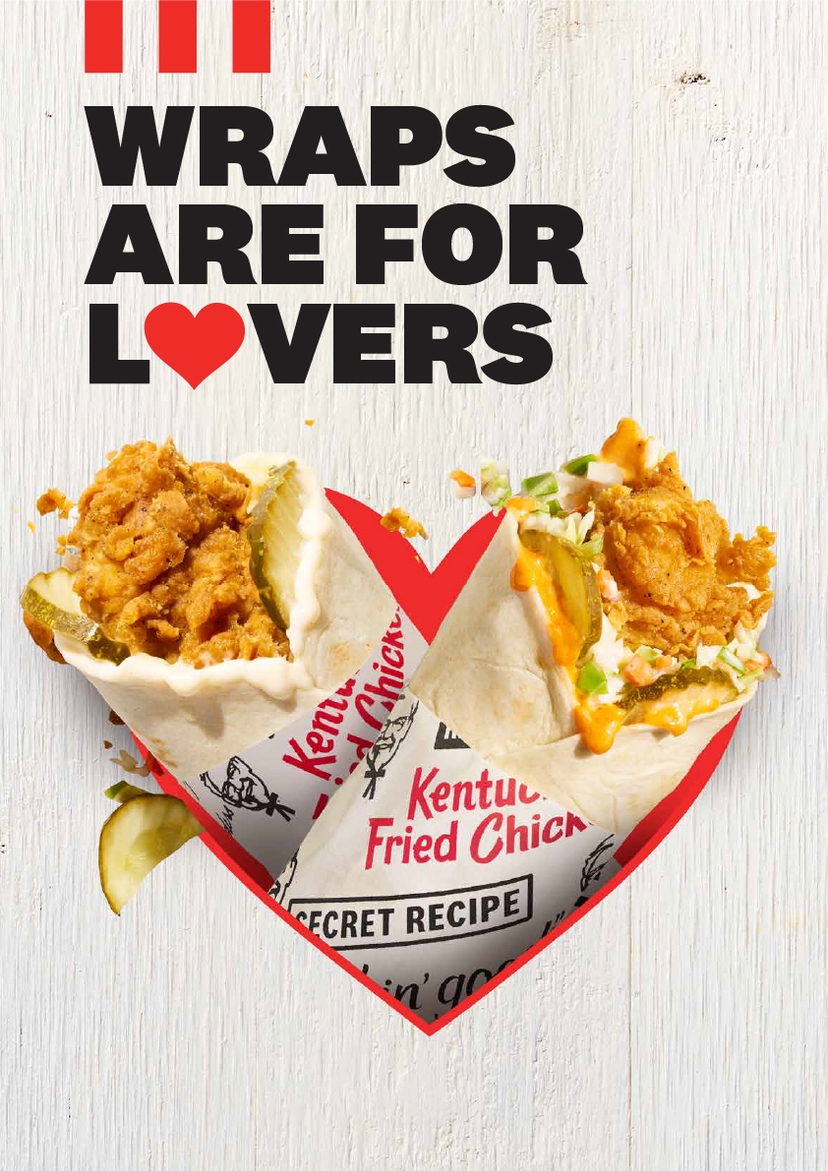 KFC - KFC® Takes New Kentucky Fried Chicken Wraps Nationwide | KFC
