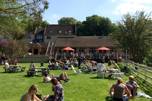 Beer Gardens Worth the Walk - Alfresco Eating & Drinking - Bath ...