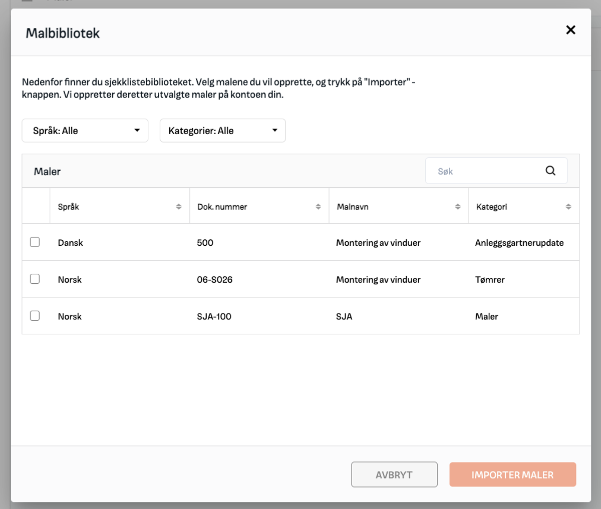 Guide: Sjekklister i Svenn | Svenn