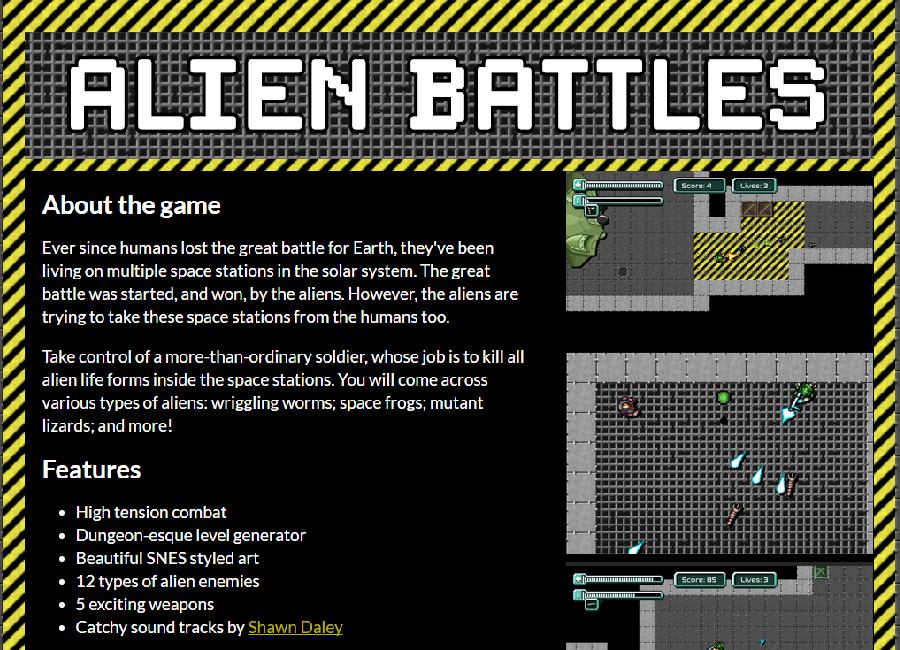 Alien Battles - Jacob Morris