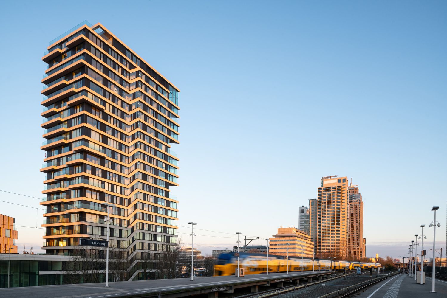 HAUT, 73 meters-tall, is the tallest wooden building in the Netherlands ...