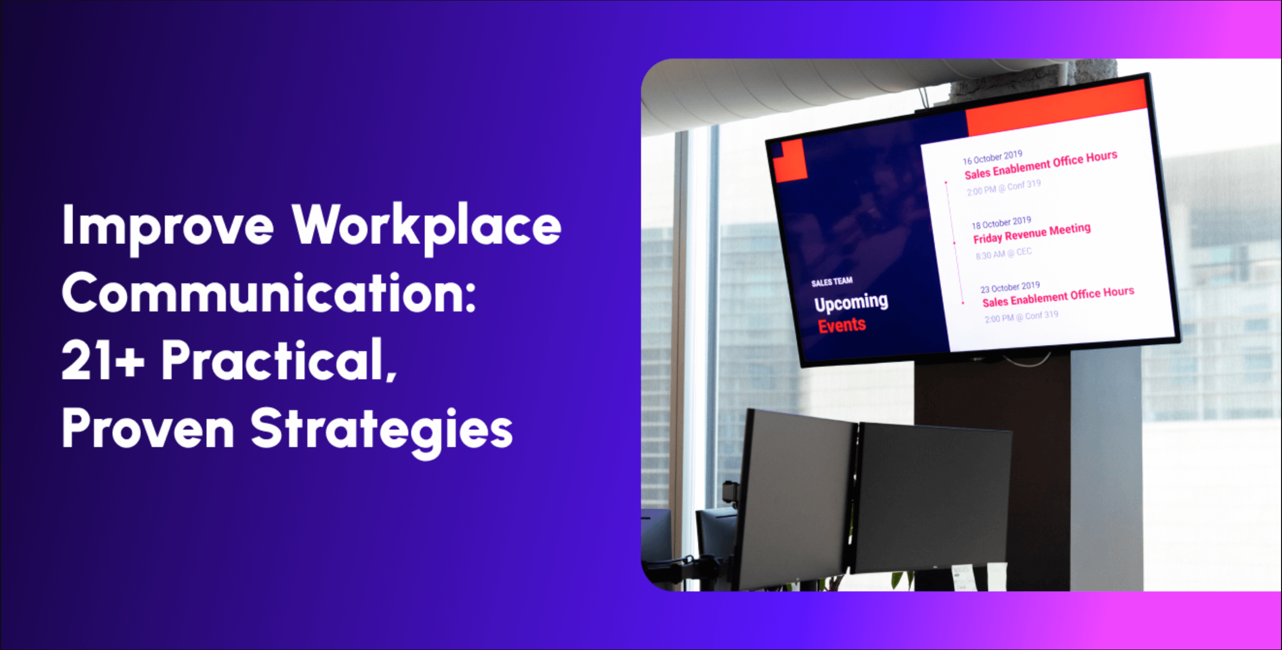 21+ Strategies to Improve Internal Communication in the Workplace | Poppulo