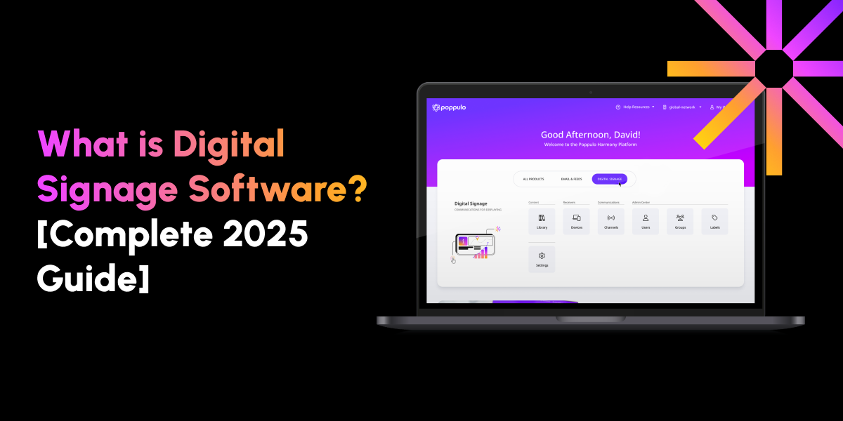 What Is Digital Signage Software? Benefits, Types & Examples (2025 ...