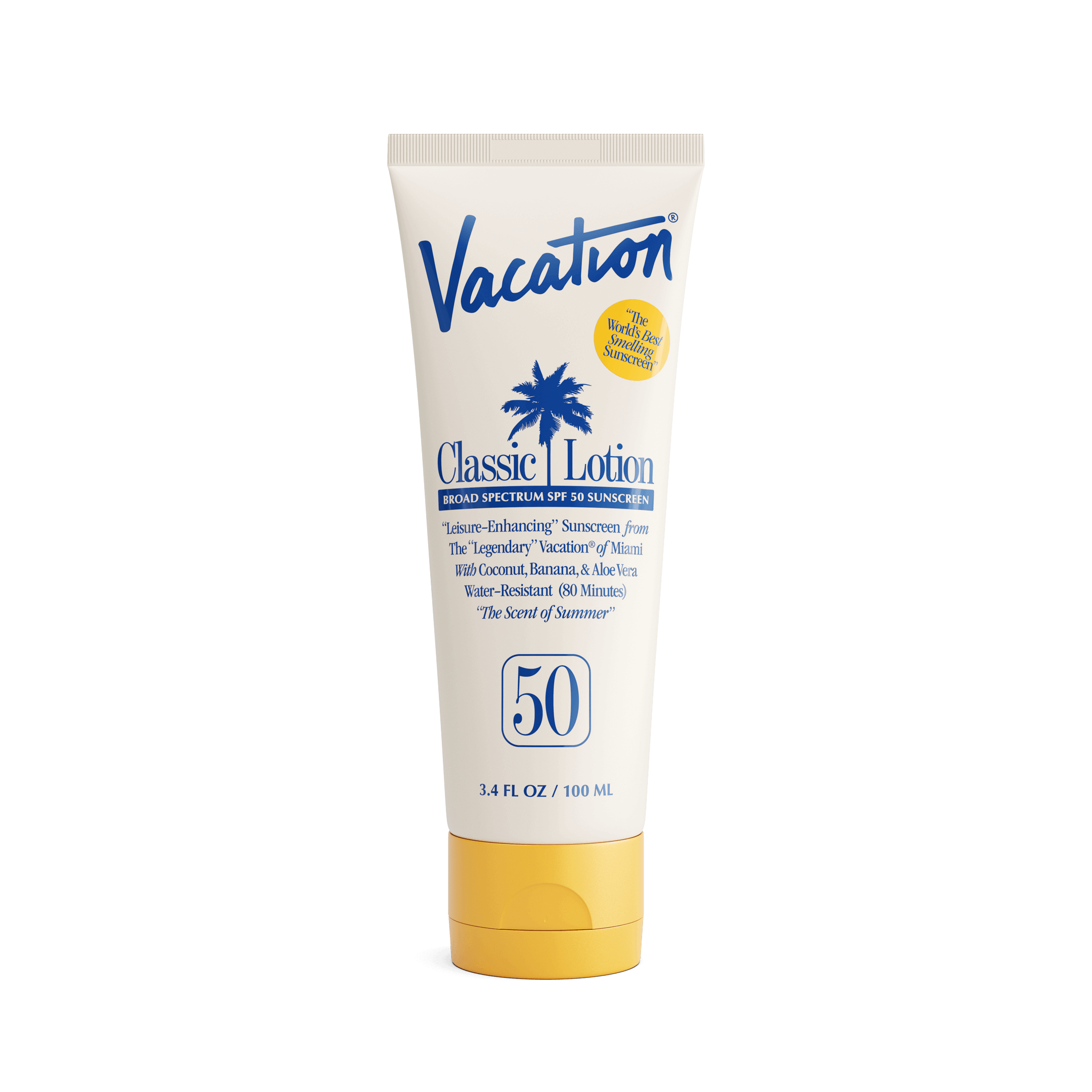Classic Lotion SPF 50 | The Worlds Best-Smelling Sunscreen | Vacation®