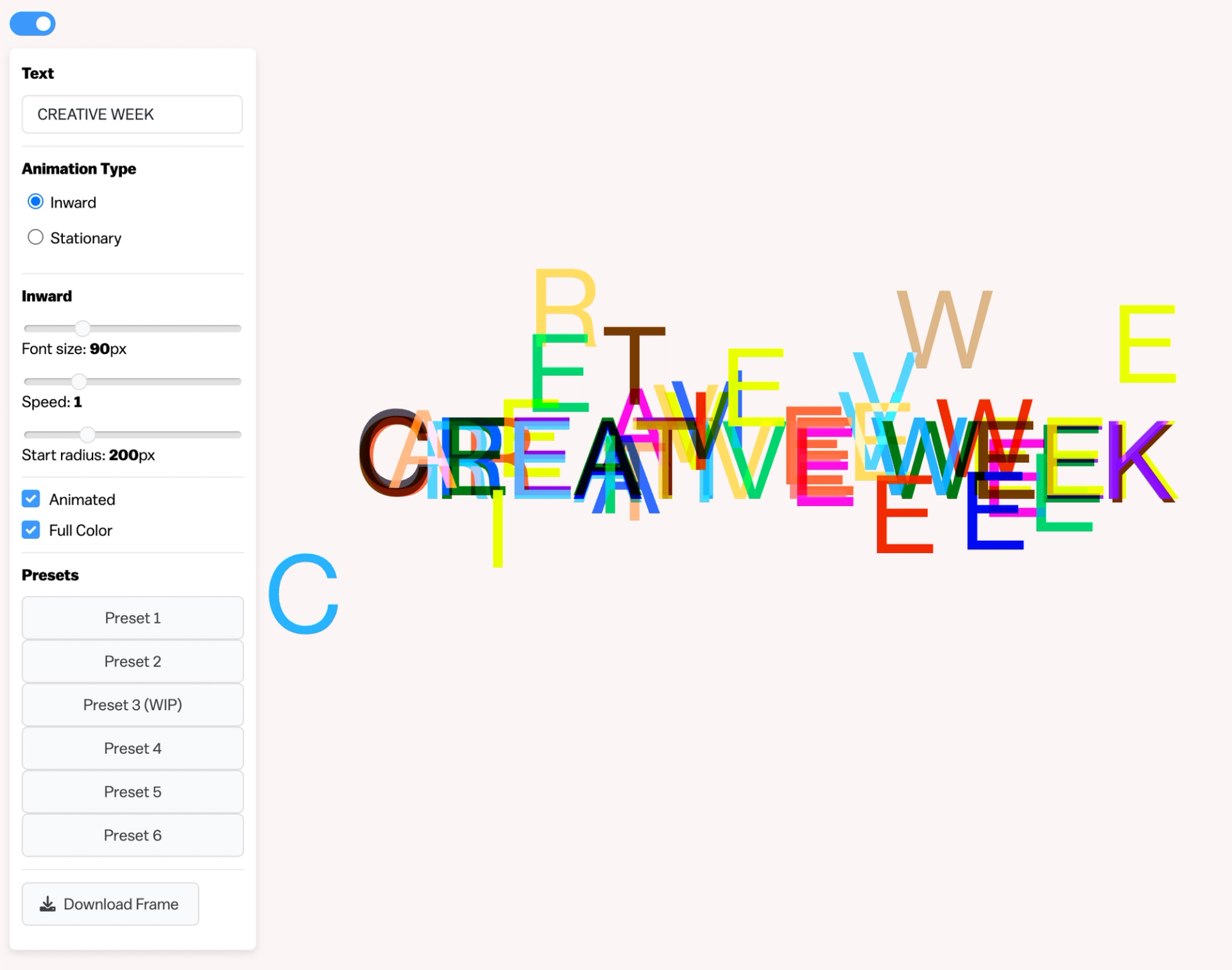 Creative Week