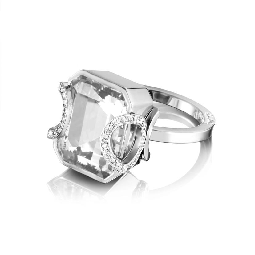 Little Magic Star Ring - Crystal Quartz - Efva Attling