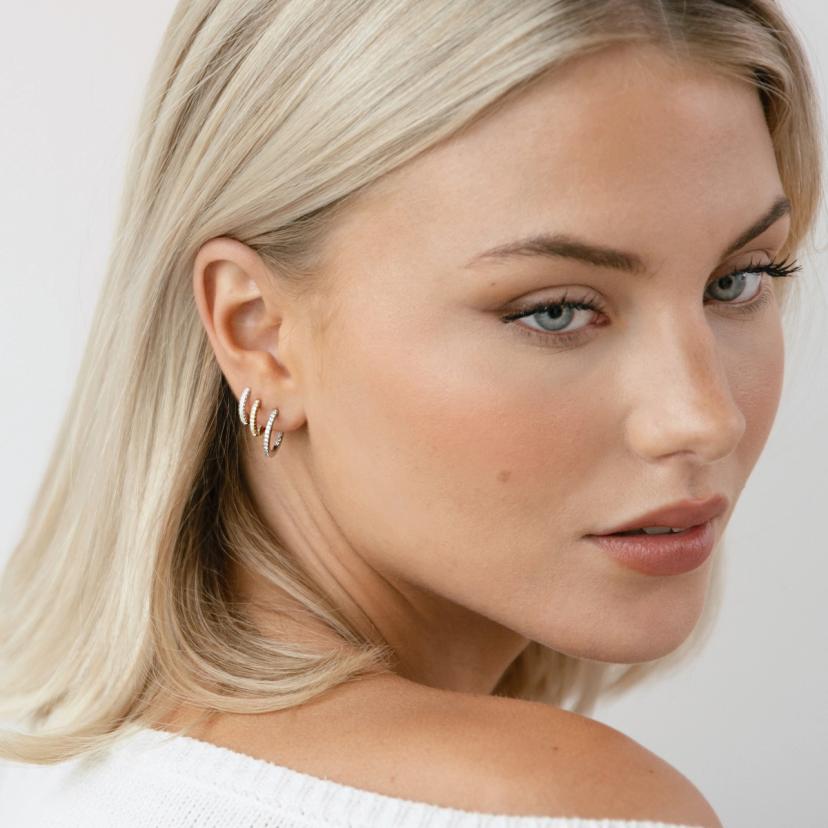 Mini Hoop & Stars - Efva Attling