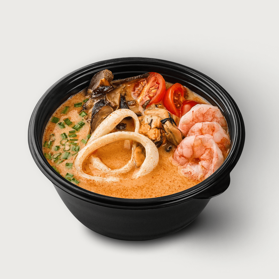 Том Ям от Мамы Доставка роллов. Сеть ресторанов Mama Nori (Мама Нори)