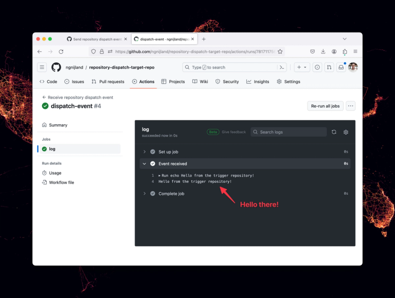 How To Trigger A Github Action Workflow In Another Repository Blog Niek Nijland
