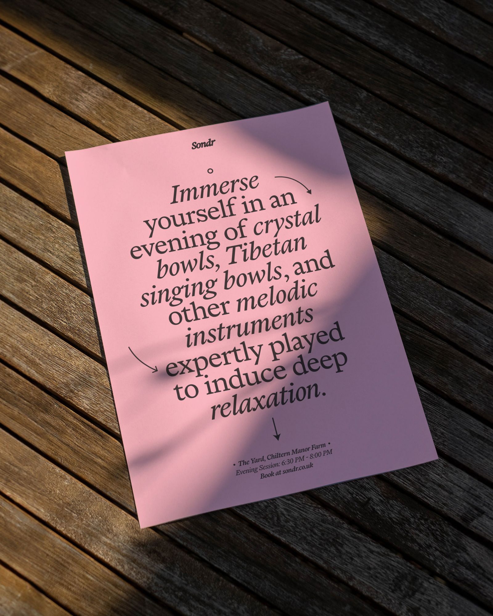 Sondr | Justified Studio