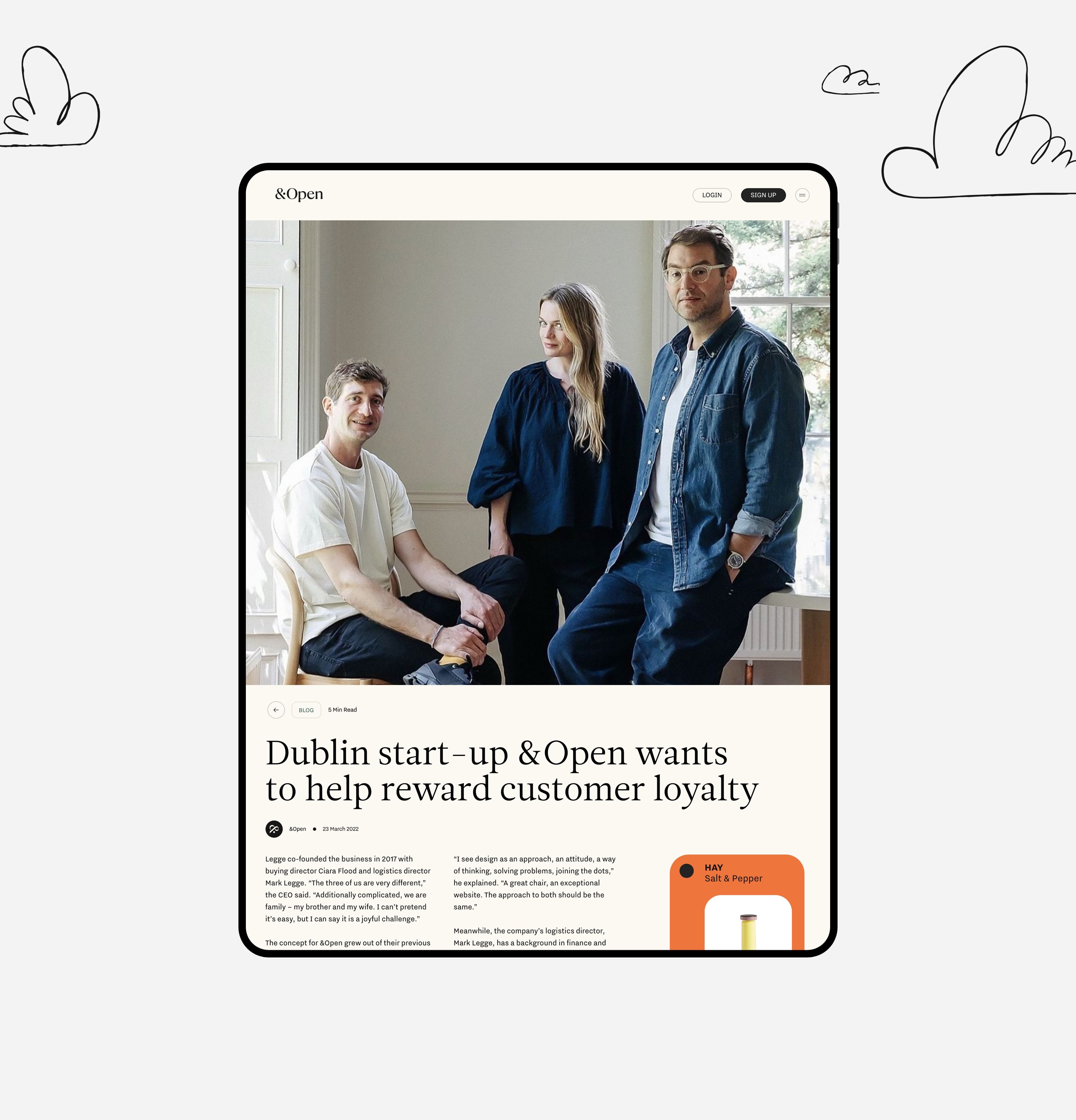 &Open | Justified Studio