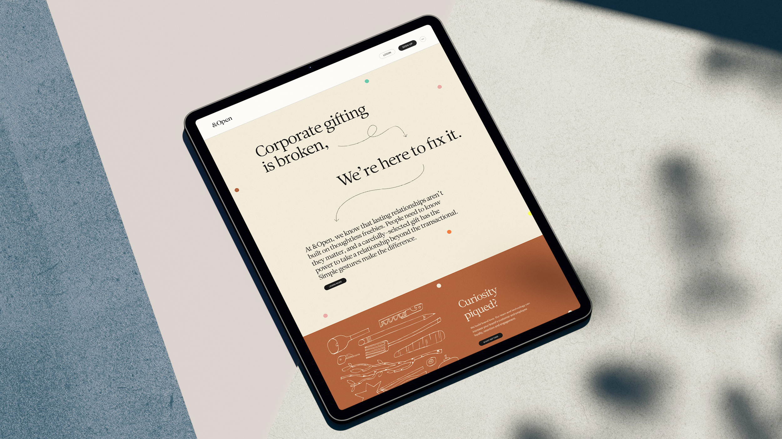 &Open | Justified Studio