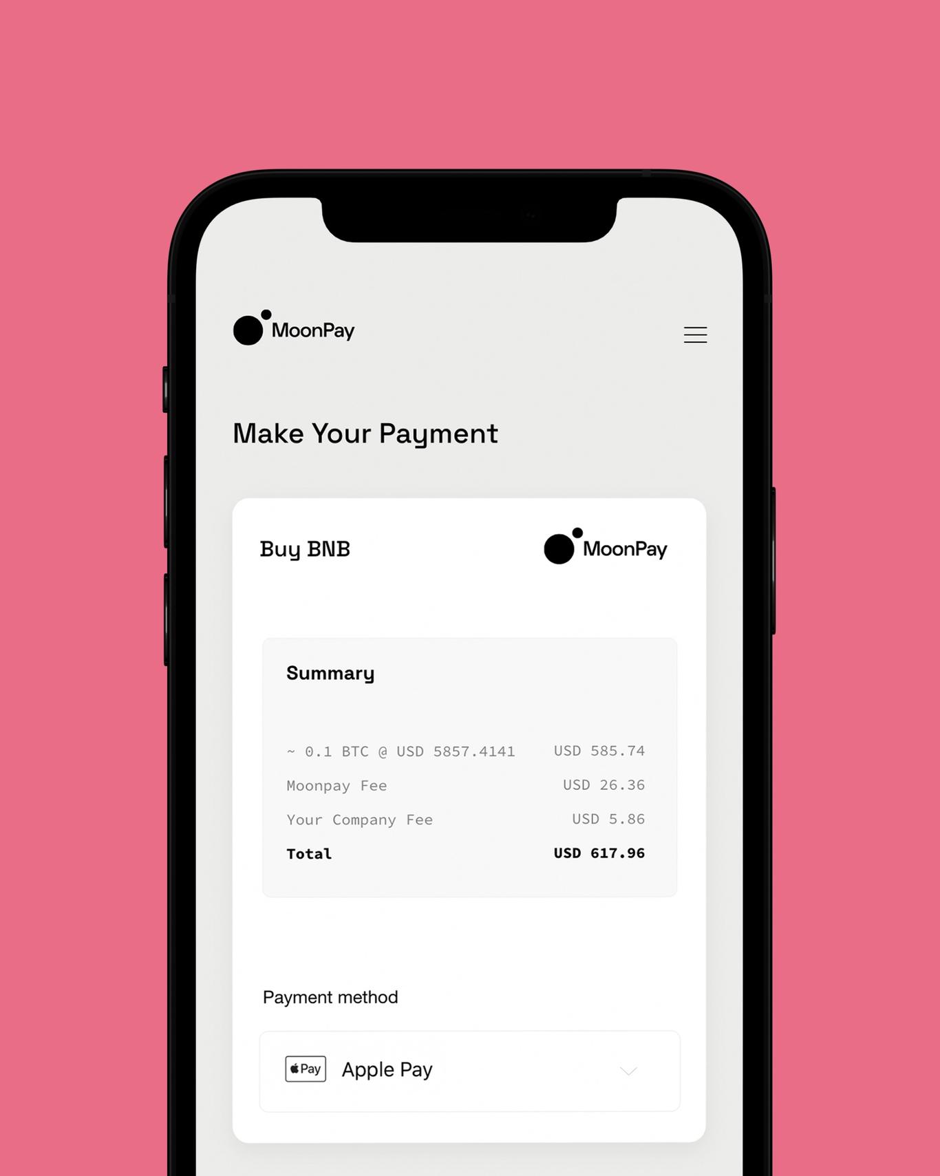 MoonPay | Justified Studio