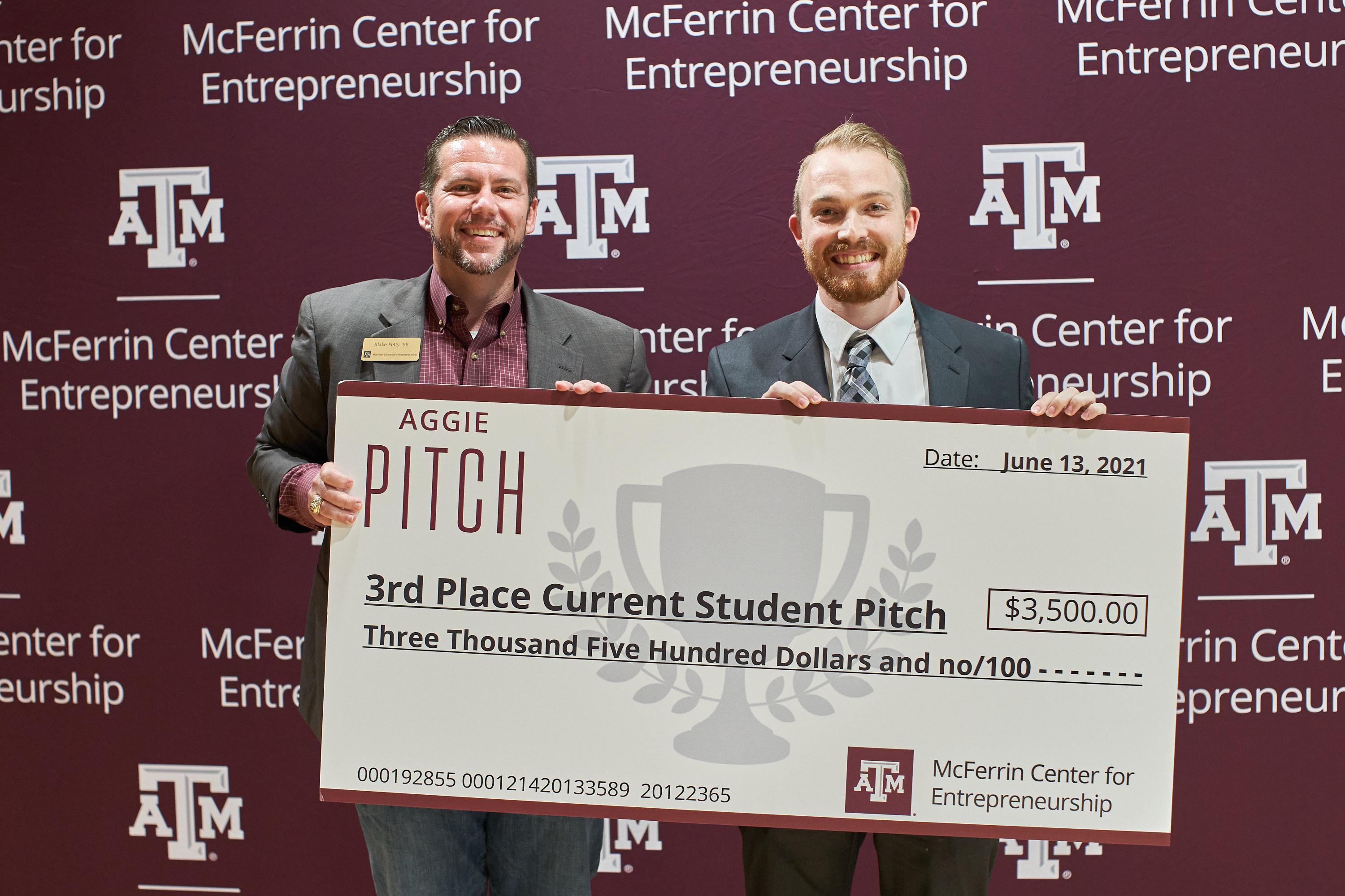 Olera Wins Third Place in the Competitive Aggie PITCH Event