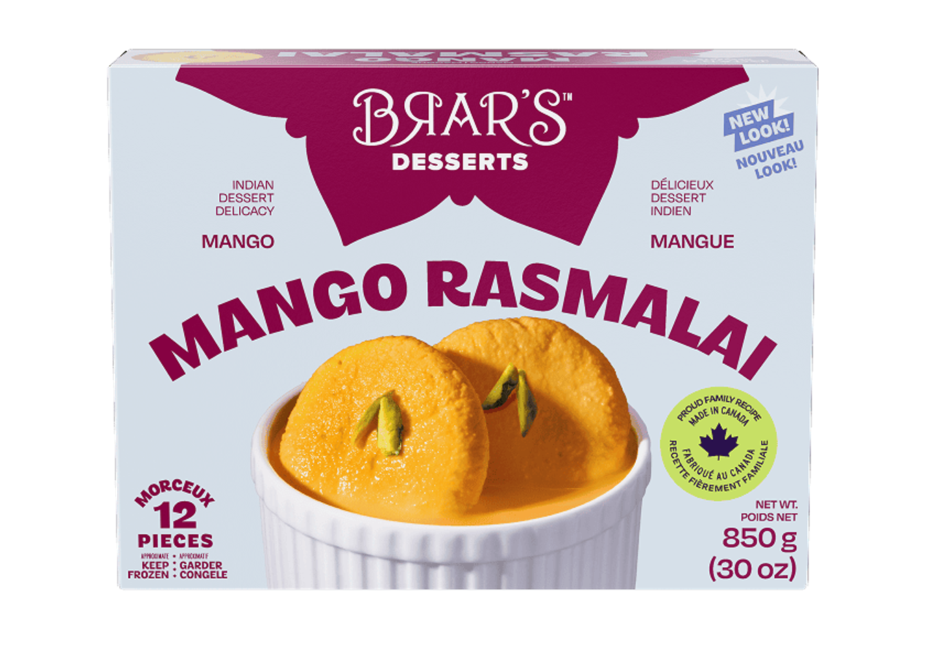 Mango Rasmalai | Brar's