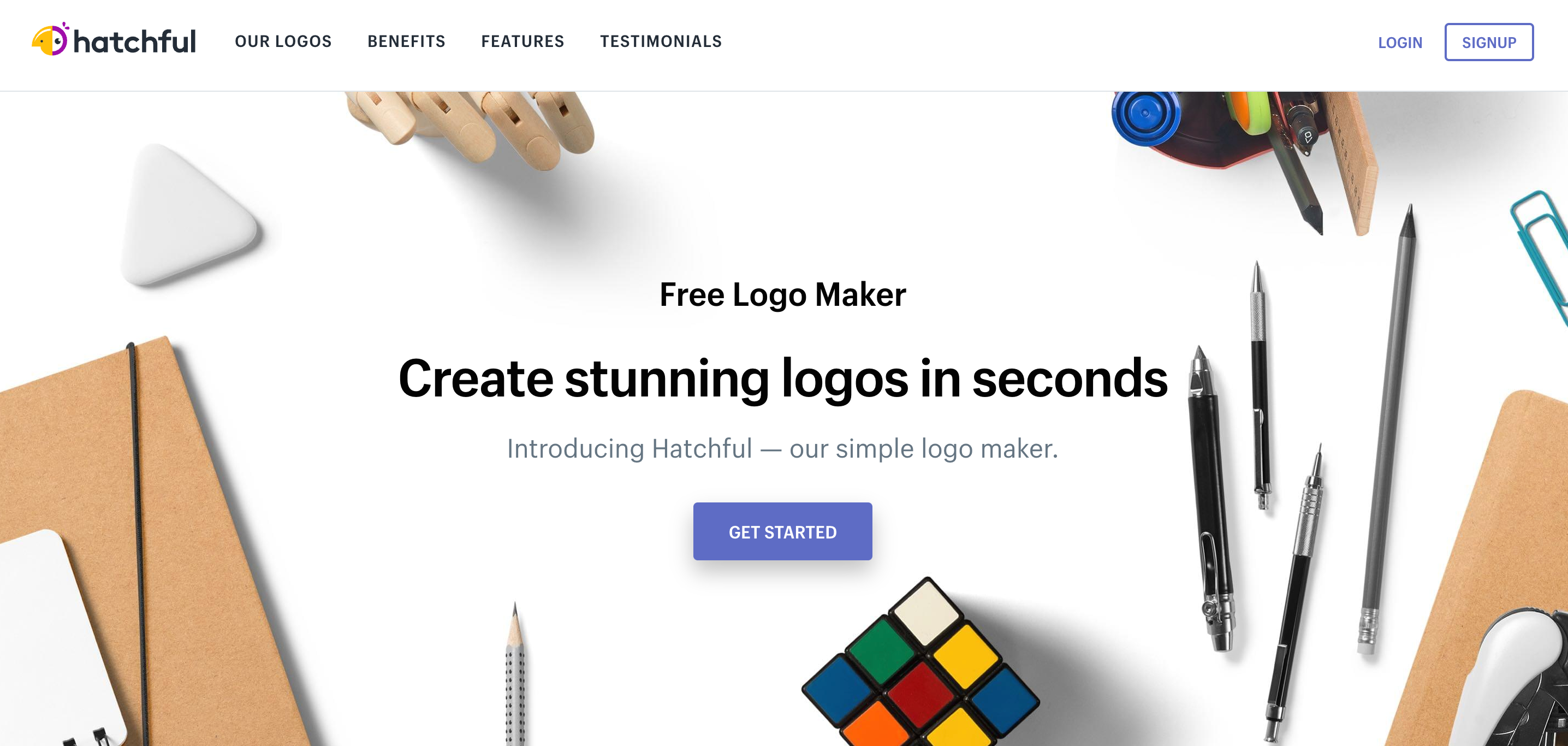 Logo Design Website Template